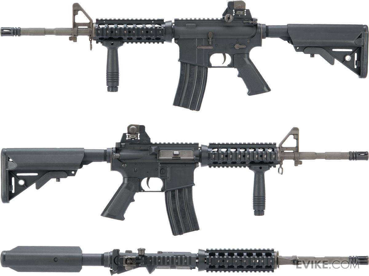 LCT Airsoft L4-RAS Airsoft Electric Blowback AEG w/ 7" RIS Handguard ...