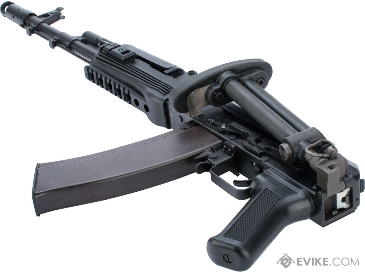 LCT Stamped Steel STK-74 AK EBB AEG Rifle w/ STK Folding Retractable ...