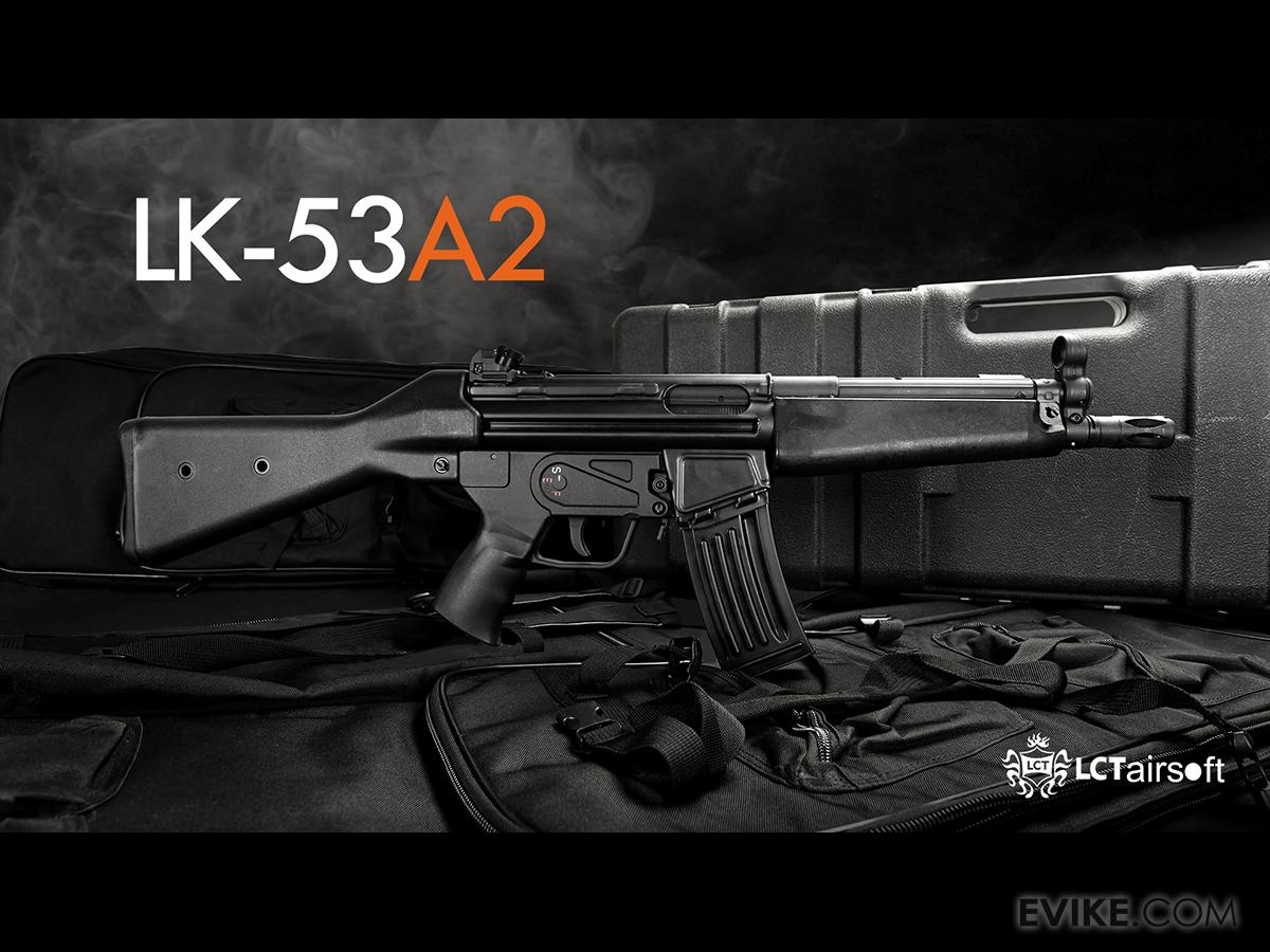 LCT LK-53 Stamped Steel Airsoft AEG Rifle (Model: A2 / Standard AEG), Airsoft Guns, Airsoft ...