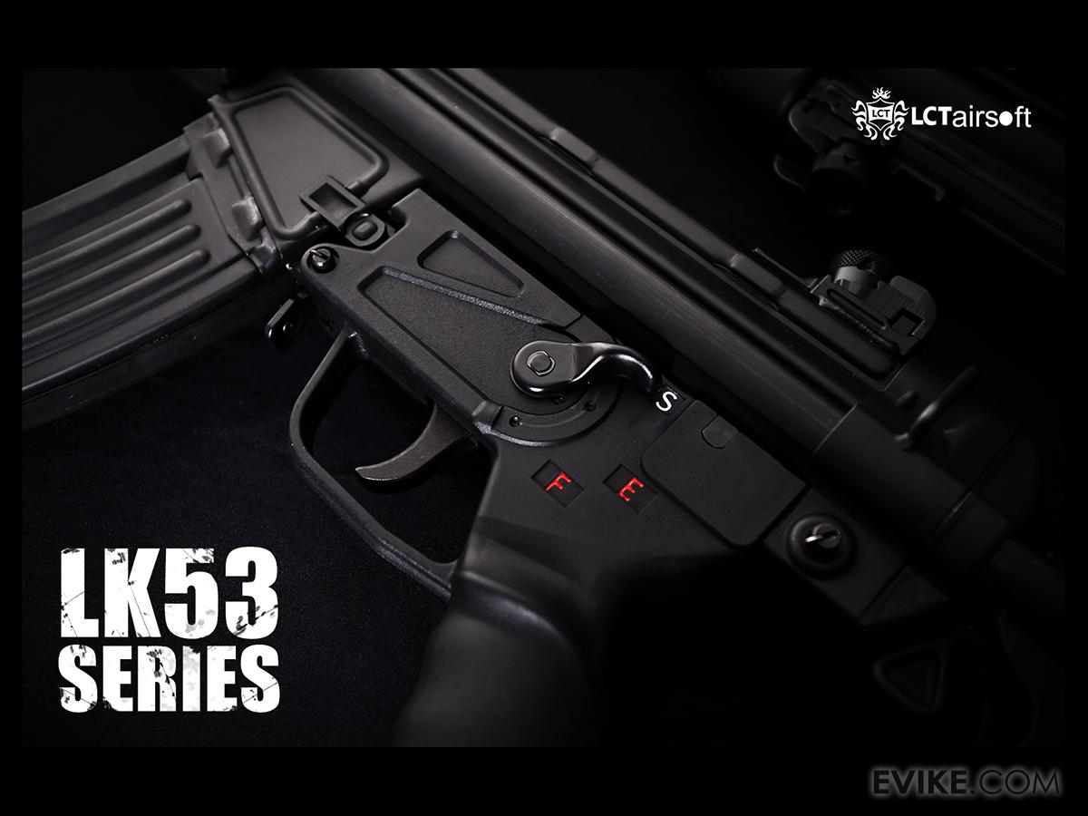 LCT LK-53 Stamped Steel Airsoft AEG Rifle (Model: A2 / EBB AEG), Airsoft Guns, Airsoft Electric ...