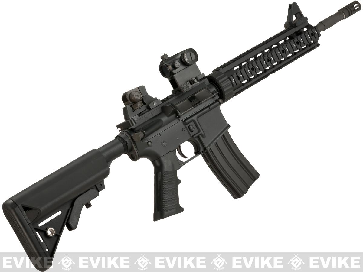 LCT Airsoft LR-4 RIS Airsoft Electric Blowback AEG with 10" Hanguard ...