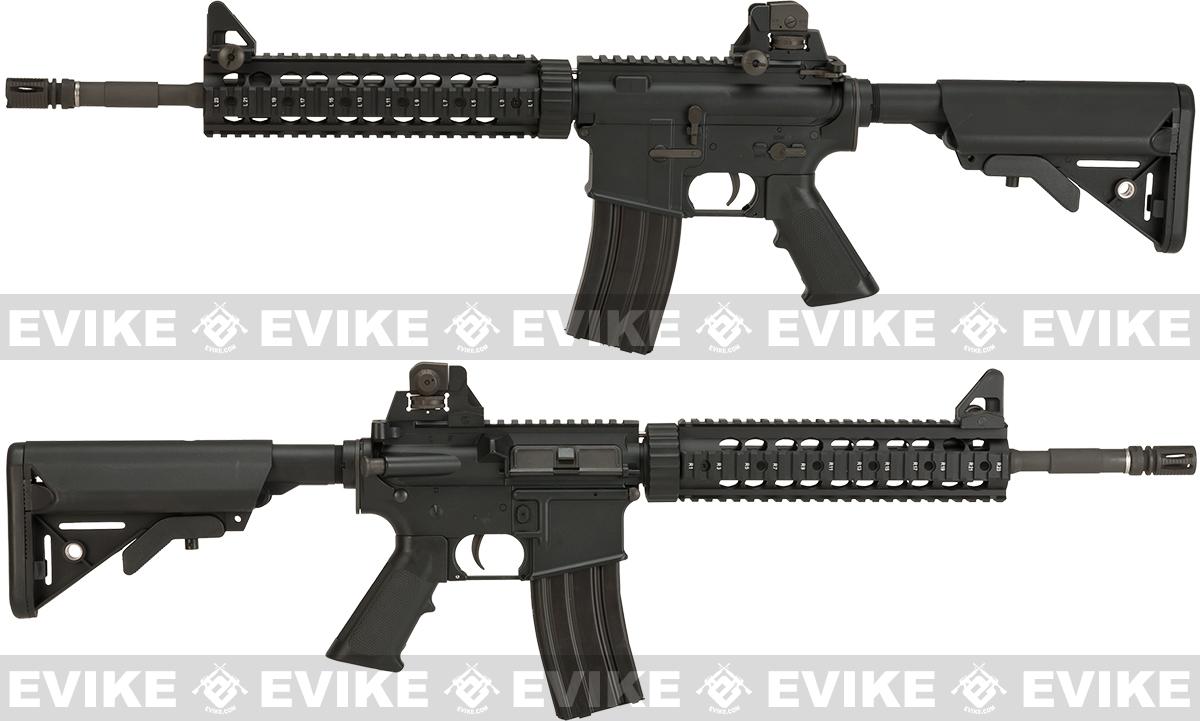 LCT Airsoft LR-4 RIS Airsoft Electric Blowback AEG with 10" Hanguard ...