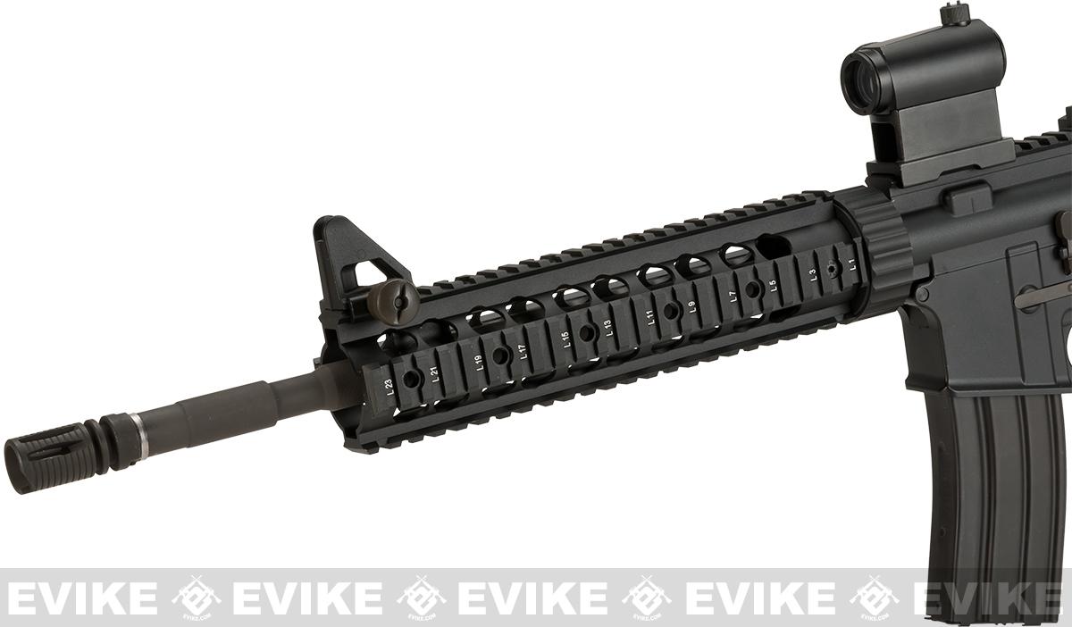 LCT Airsoft LR-4 RIS Airsoft Electric Blowback AEG with 10" Hanguard ...