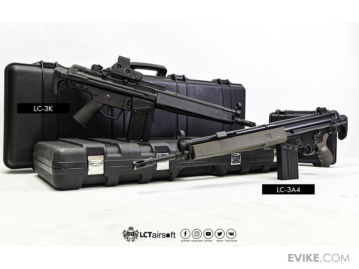 LCT LC-3A4 Full Size Steel Airsoft AEG (Color: Black), Airsoft Guns ...