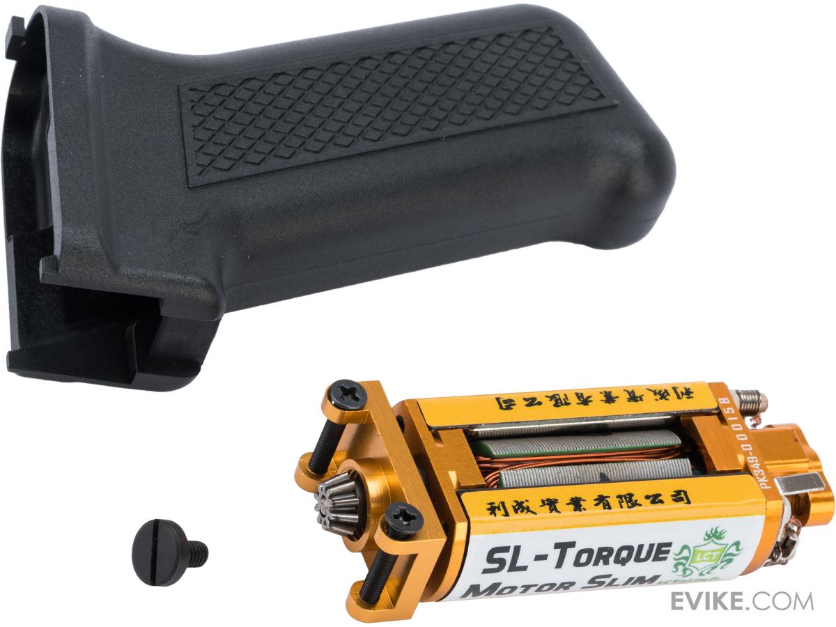 LCT Slim Motor Grip for AK Series Airsoft AEGs (Type: Black / High ...