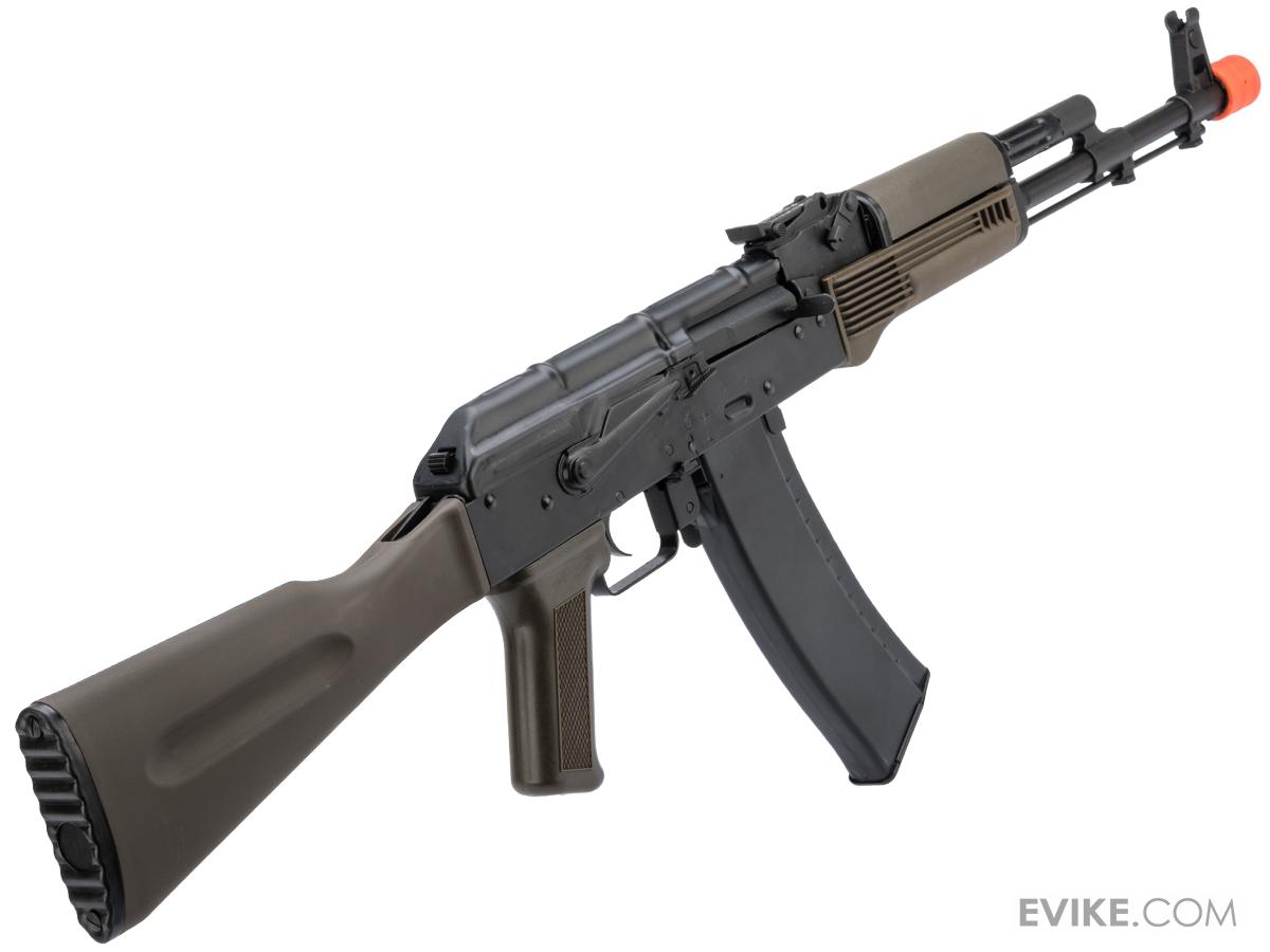 LCT Stamped Steel LCK74M AK EBB AEG Rifle w/ OD Green Polymer Furniture ...