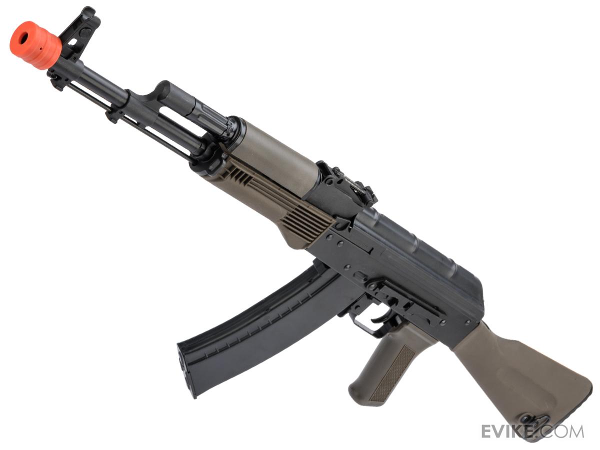 LCT Stamped Steel LCK74M AK EBB AEG Rifle w/ OD Green Polymer Furniture ...