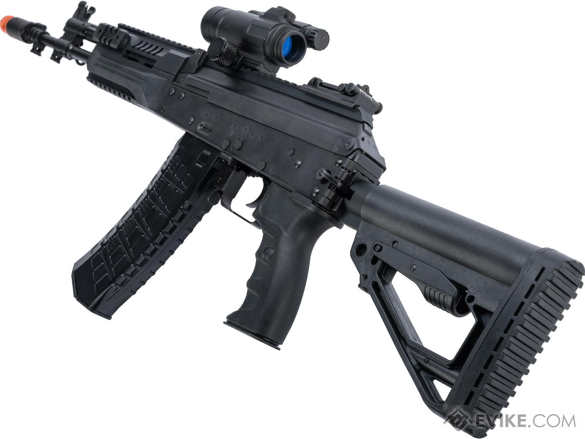 LCT AK LCK-12 Stamped Steel Airsoft AEG w/ Side-Folding Stock Tube ...