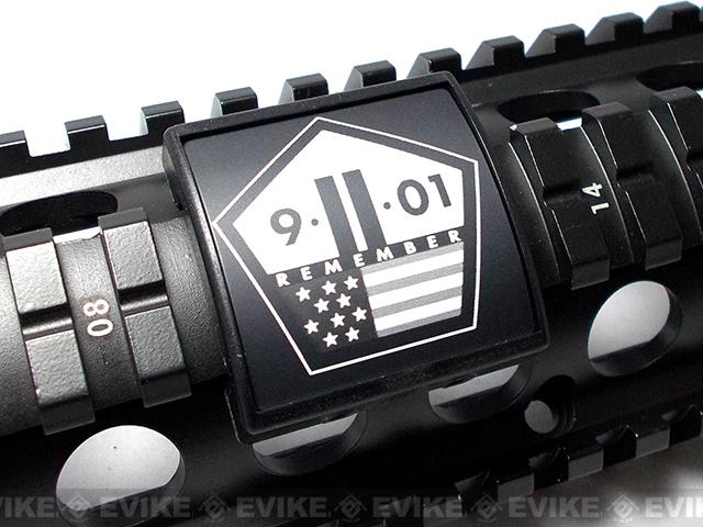 Custom Gun Rails Small Laser Engraved Aluminum Rail Cover (Type: 911 ...