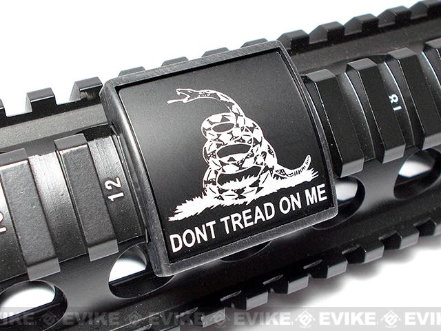Custom Gun Rails Small Laser Engraved Aluminum Rail Cover (Type: DTOM ...