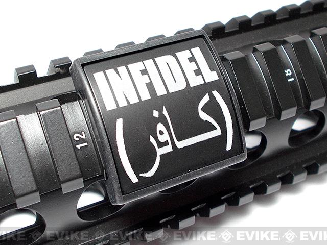 Custom Gun Rails Small Laser Engraved Aluminum Rail Cover (Type ...