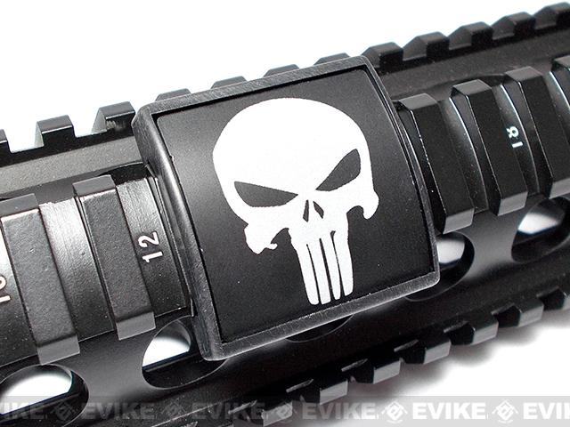 Custom Gun Rails Small Laser Engraved Aluminum Rail Cover (Type ...