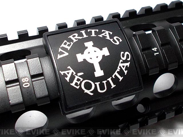 Custom Gun Rails Small Laser Engraved Aluminum Rail Cover (Type ...