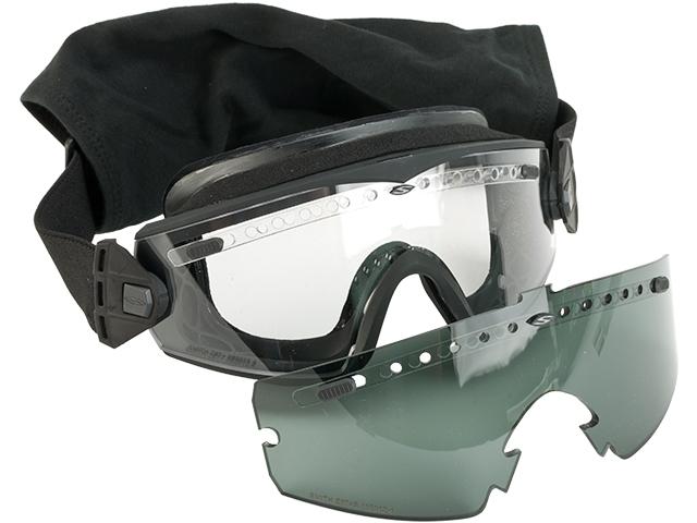 Smith Optics Elite LOPRO Regulator Goggles with Clear & Gray Lenses ...