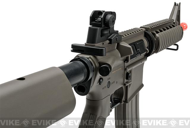 Lancer Tactical M4 CQBR Airsoft AEG Rifle (Color: Dark Earth), Airsoft ...
