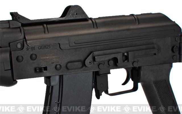 Lancer Tactical AK74U Airsoft AEG Rifle - Black, Airsoft Guns, Airsoft ...