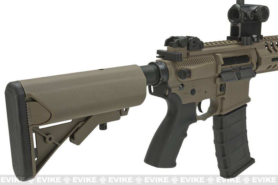 Lancer Tactical 10.5" Combat LT101 M4 SBR Airsoft AEG Rifle (Color ...