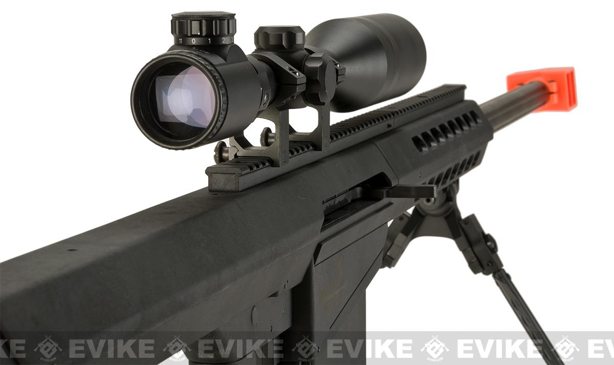 Lancer Tactical LT-20B M82 Polymer Spring Powered Airsoft Sniper Rifle ...