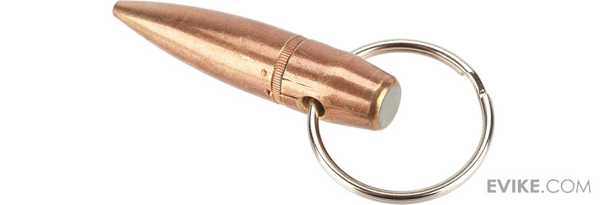 Lucky Shot USA .50 Caliber BMG Projectile Keychain, Tactical Gear ...