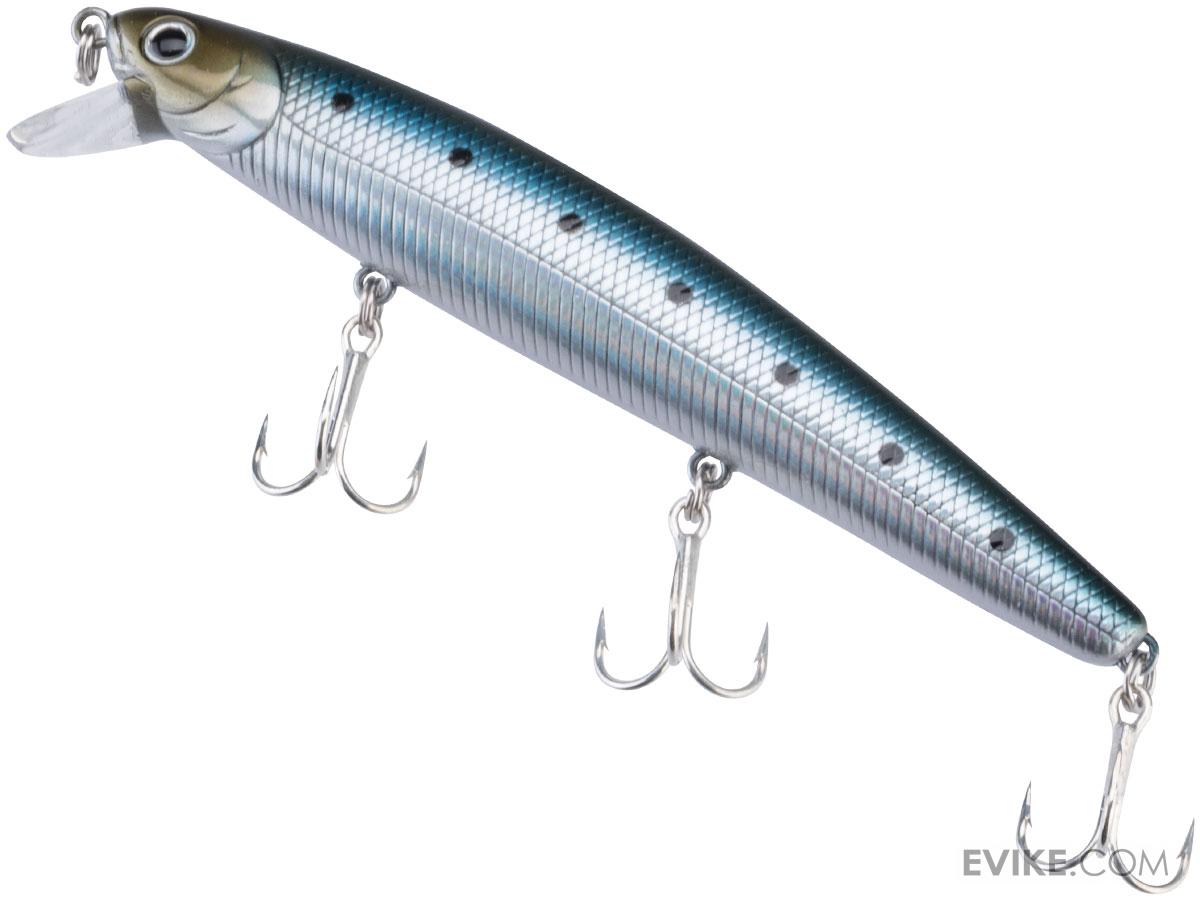 Lucky Craft FlashMinnow Saltwater Fishing Lure (Model: 110 / Metallic ...