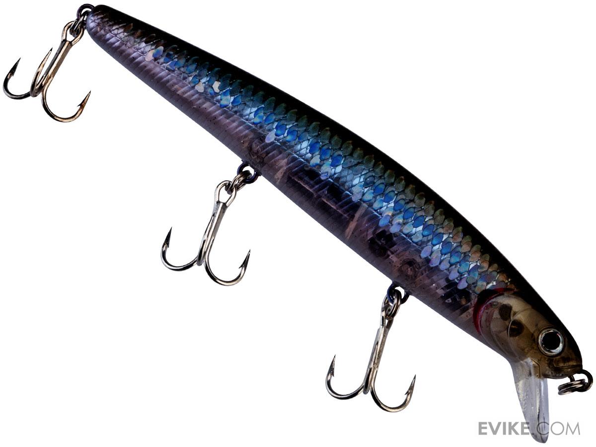 Lucky Craft FlashMinnow Saltwater Fishing Lure (Model: 110 / Zebra MS ...