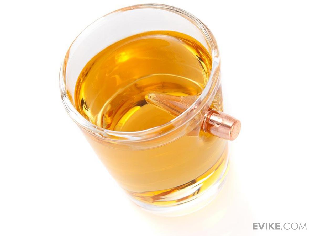 LuckyShot Handmade Real Bullet Drink Glass (Model: .308 Shot Glass ...