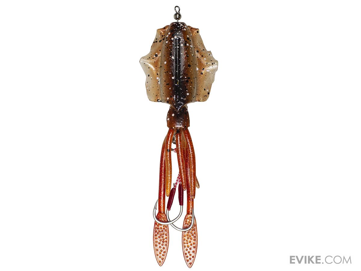 Lunkerhunt Mantle Pre-Rigged Squid Fishing Lure (Model: 1.5oz / Abyss ...