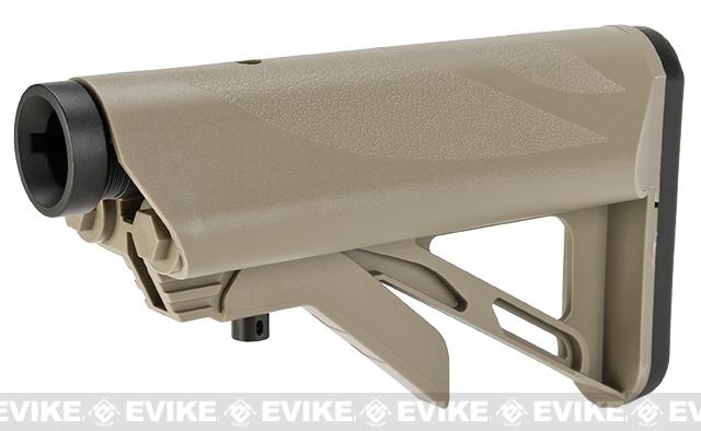 ICS Retractable Crane Stock w/ Buffer Tube for M4 / M16 Series Airsoft ...