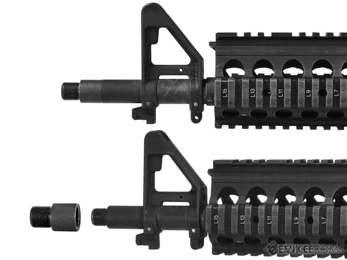 Madbull Airsoft 14mm CCW Steel Outer Barrel Extension (Length: 2 ...