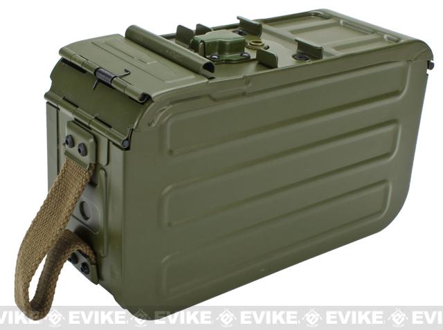 Matrix 5000rd Steel Box Magazine for PKM / HMG Series Airsoft AEG ...