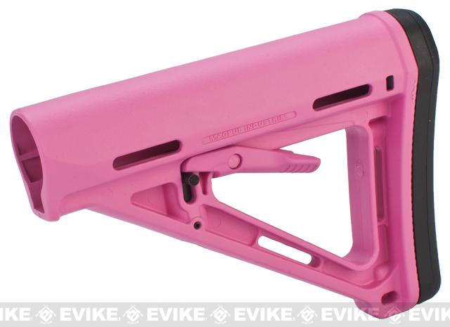 Magpul MOE® Carbine Stock - Mil-Spec (Color: Pink), Accessories & Parts ...