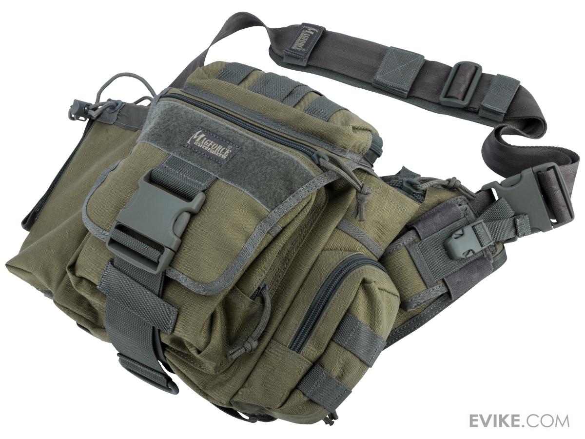MagForce Saddleborne Sling Bag (Color: Khaki Foliage), Tactical Gear ...