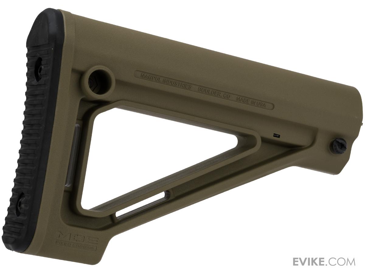 Magpul MOE Fixed Carbine Stock for Mil-Spec Buffer Tubes (Color: OD ...