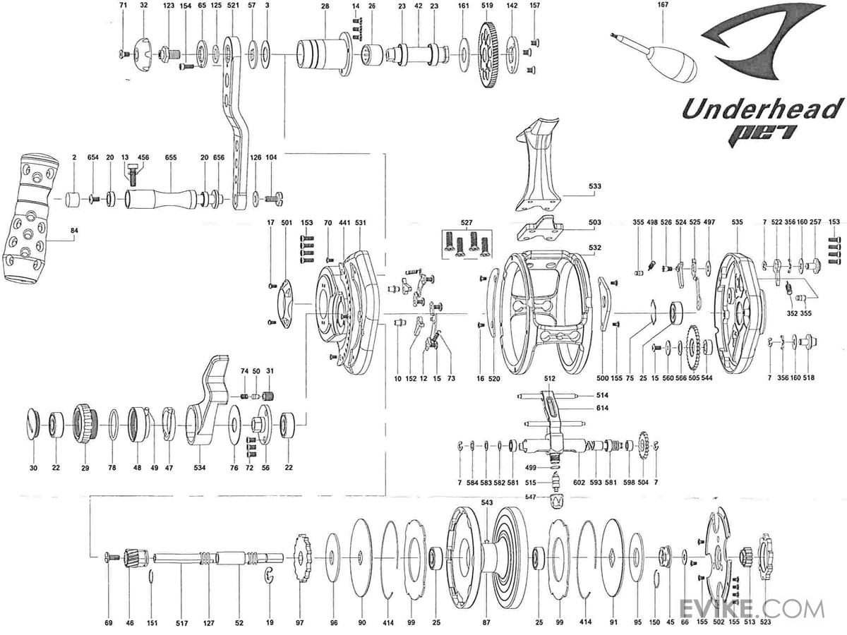 Jigging Master UnderHead Reel - Gray / Silver (Size: PE7), MORE ...
