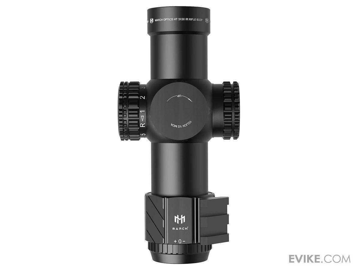 March HT 3X30 IR Tactical Rifle Scope w/ Red/Green Illumination ...