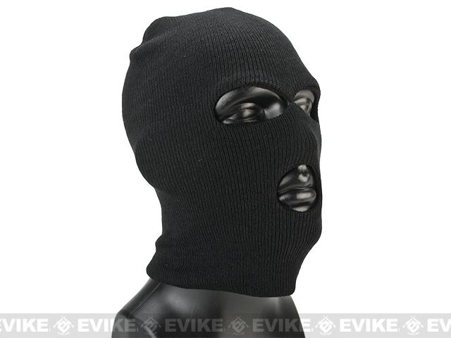 Matrix High Speed 3 Hole Cold Weather Balaclava / Ski Mask - Black ...