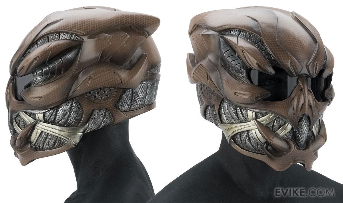 Evike.com R-Custom Fiberglass "Crysis Gunner" Full Face Helmet with ...