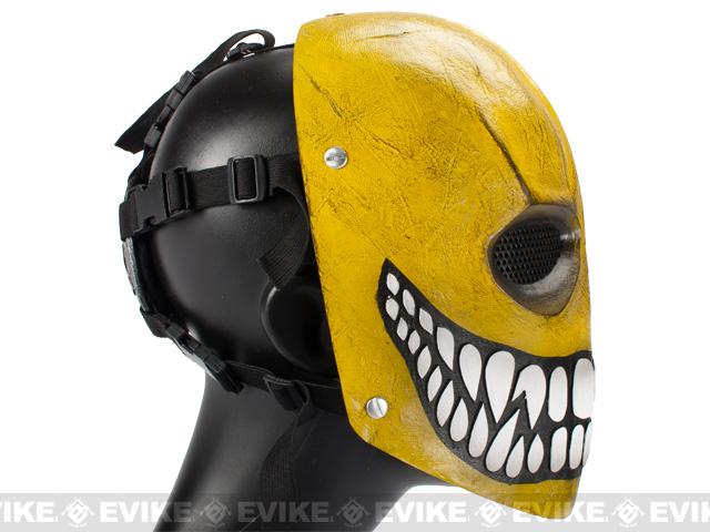 Evike.com R-Custom Fiberglass Wire Mesh "40D Smiley" Mask Inspired by ...