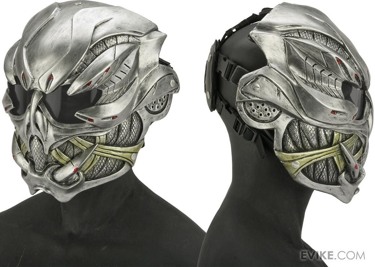 Evike.com R-Custom Fiberglass "Crysis Gunner" Half Face Mask (Color ...