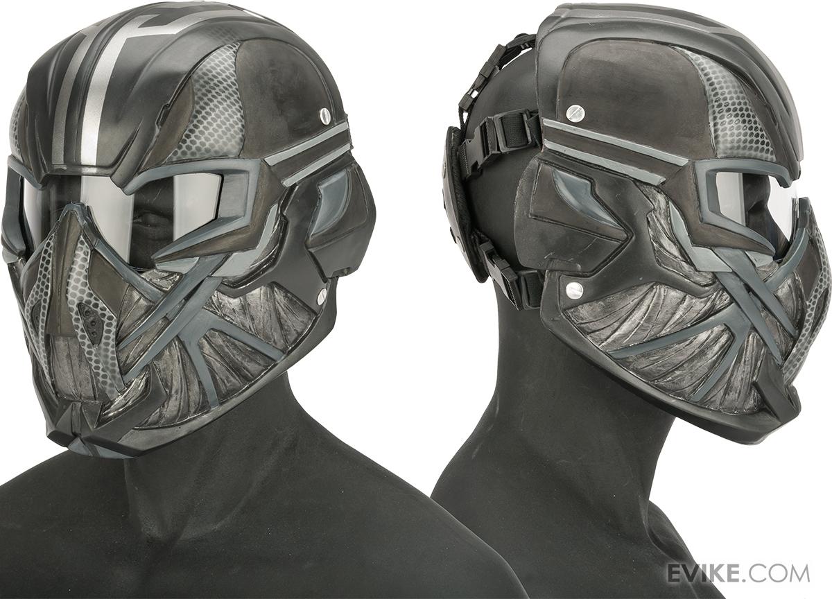 Evike.com R-Custom Fiberglass "Viper" Full Face Mask with Clear Lens ...