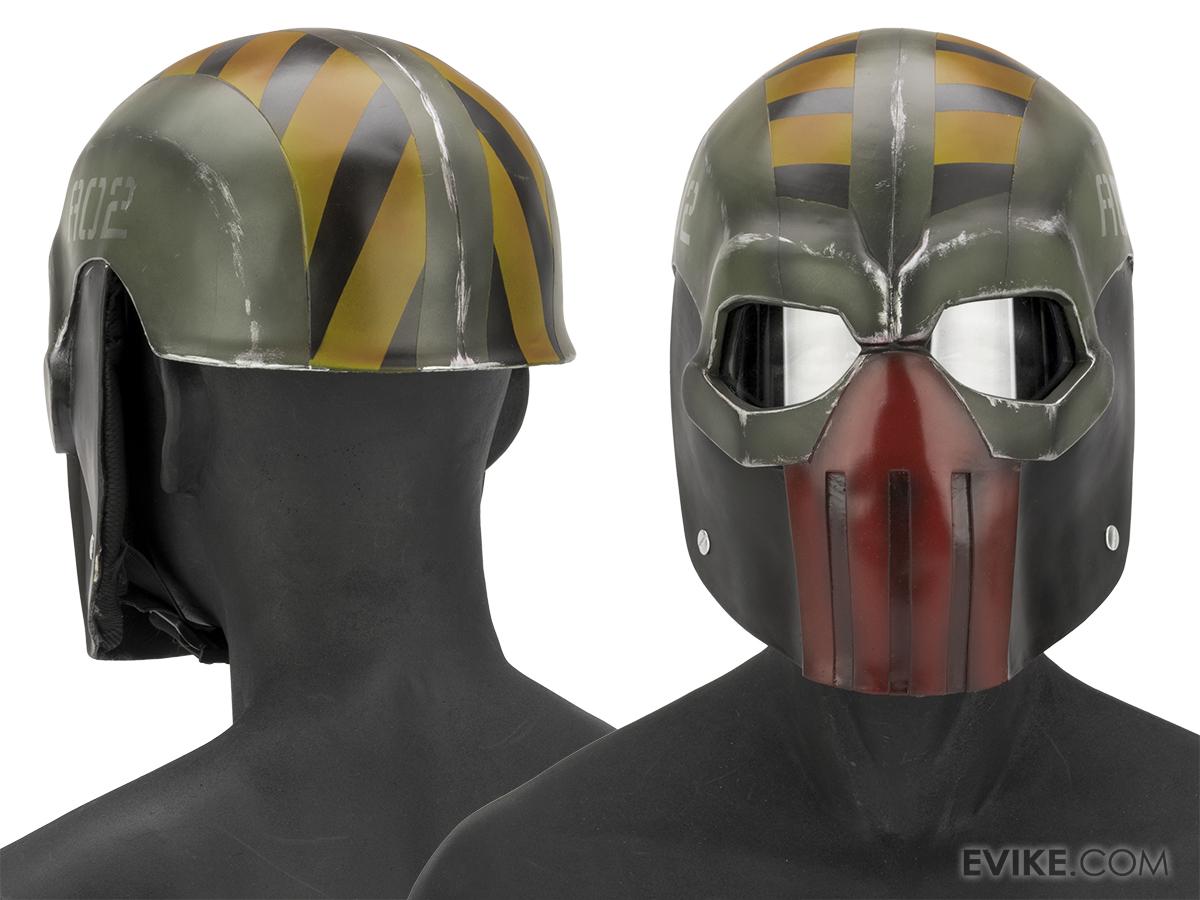 Evike.com R-Custom Fiberglass "Task Master" Full Face Mask (Color: Robo ...