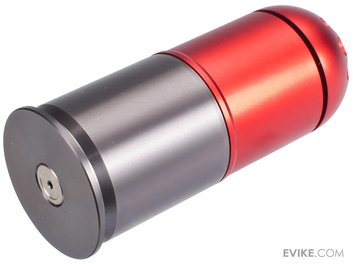 Matrix 108rd CNC Aluminum Airsoft 40mm Gas Grenade Shell, Accessories ...