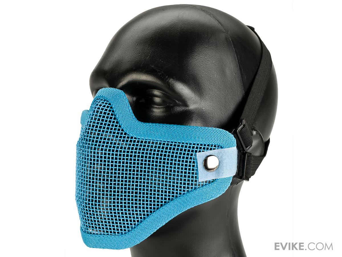 Matrix Iron Face Carbon Steel Mesh "Striker V1" Lower Half Mask (Color ...