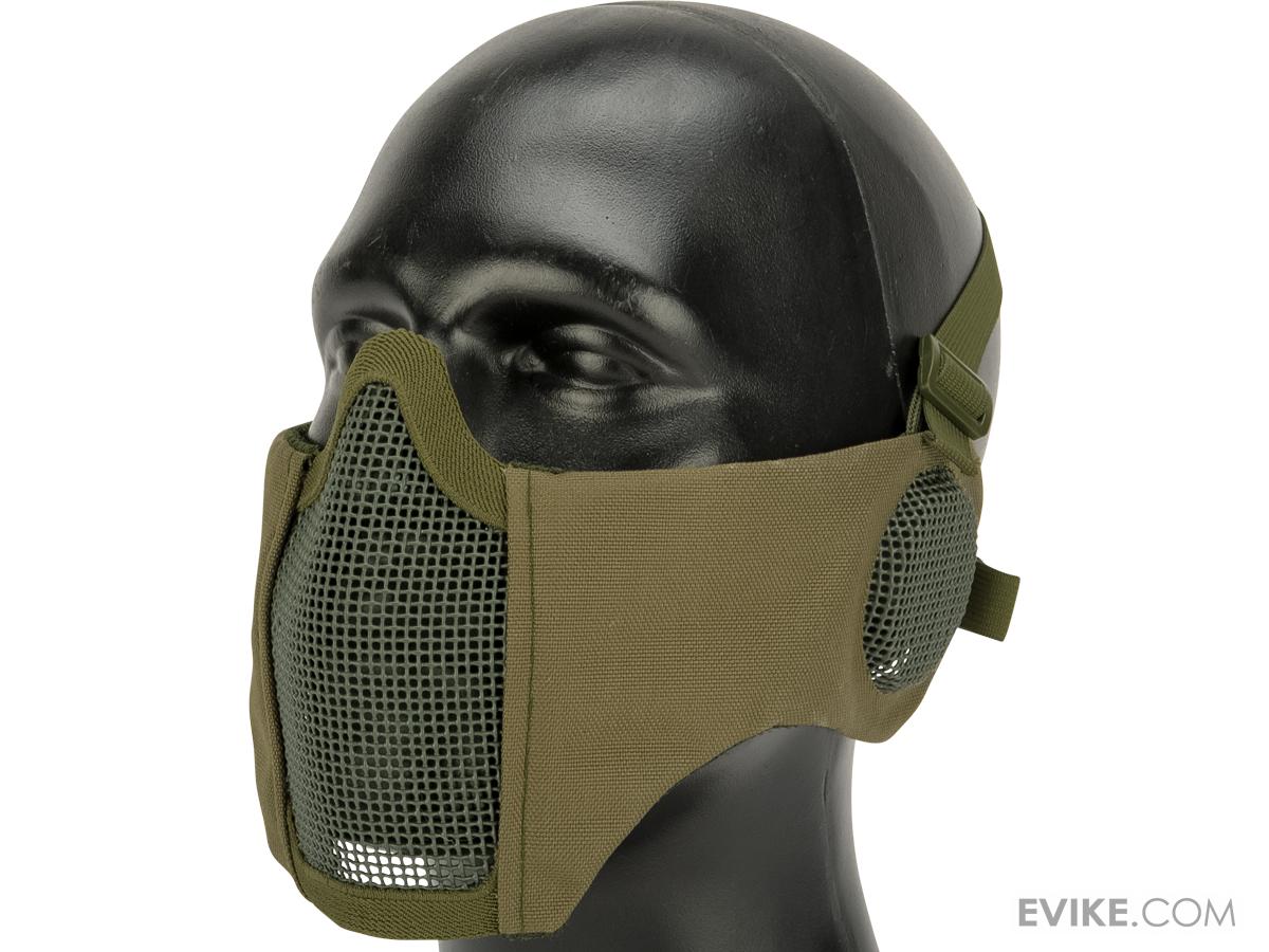 Matrix Carbon Striker Mesh Mask with Integrated Ear Protection (Color ...