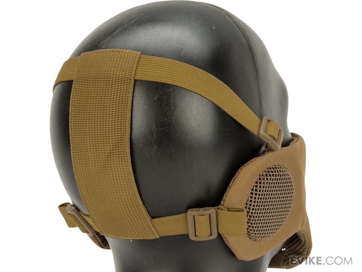 Matrix Carbon Striker Mesh Mask w/ Integrated Mesh Ear Protection ...