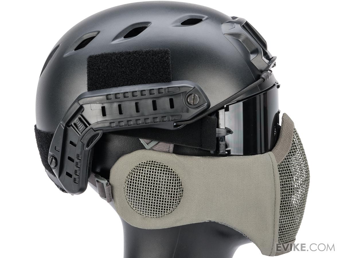 Matrix Carbon Striker Mesh Mask w/ Integrated Mesh Ear Protection ...