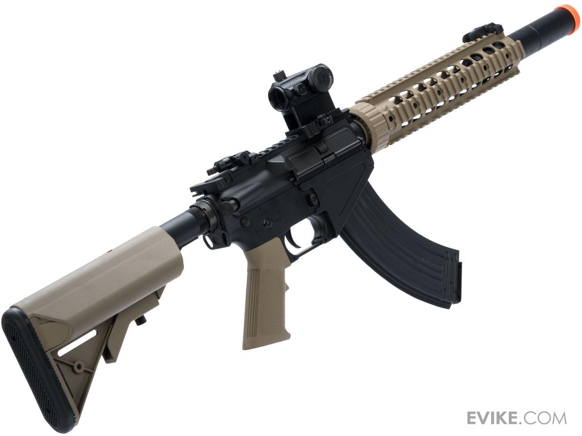 CYMA Full Metal Standard AR-47 QBS Airsoft AEG Rifle (Model: 10" Quad ...
