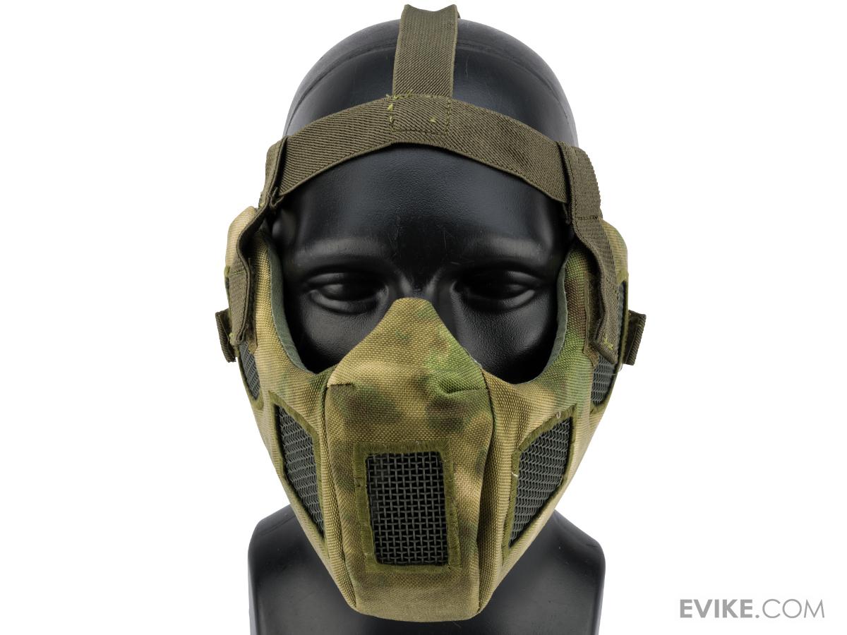 Matrix V5 Conquerors Mask Half Face Mask w/ Ear Protection and ...