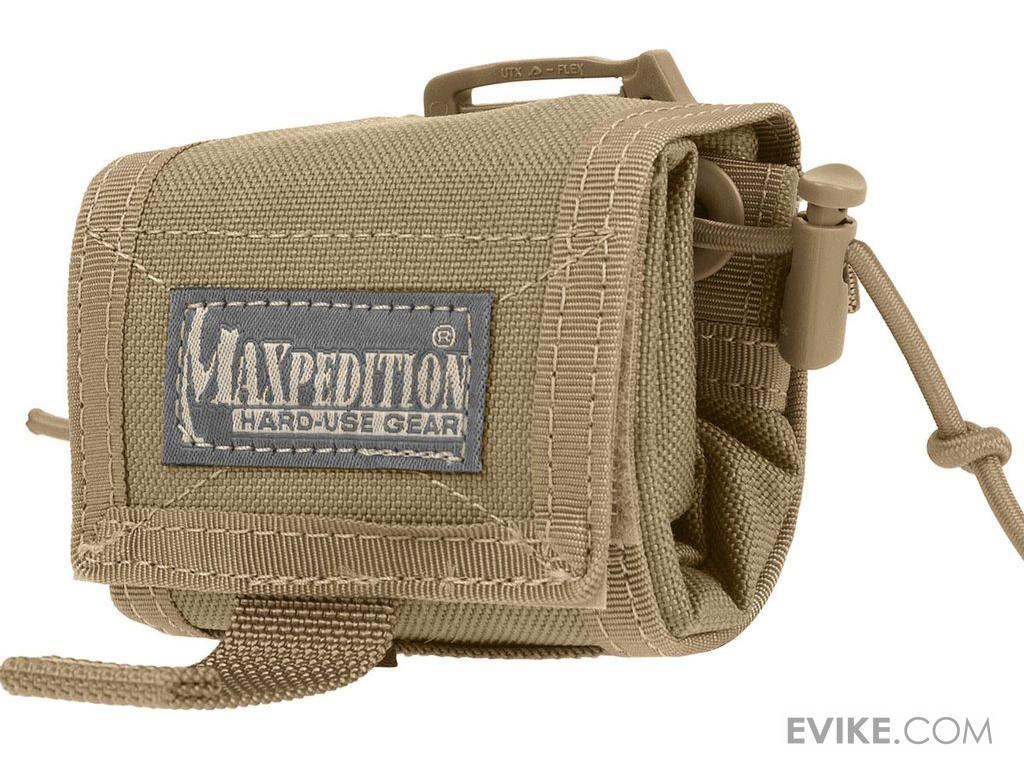Maxpedition Rollypoly® Folding Dump Pouch (Color: Tan), Tactical Gear ...