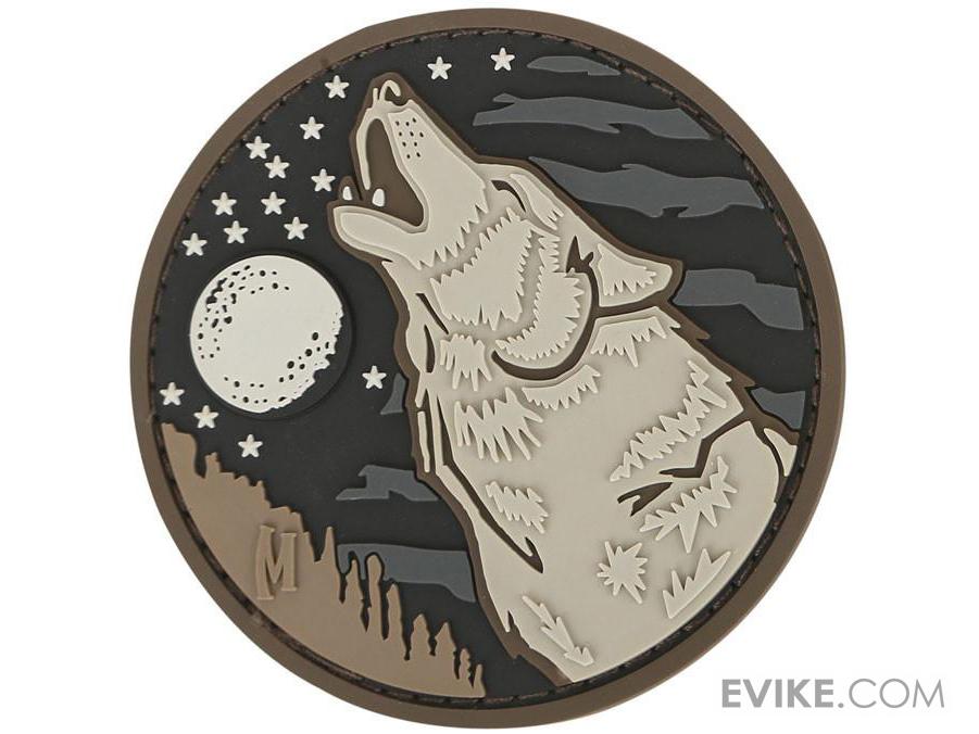 Maxpedition "Wolf" PVC Morale Patch (Color: Arid), Tactical Gear ...